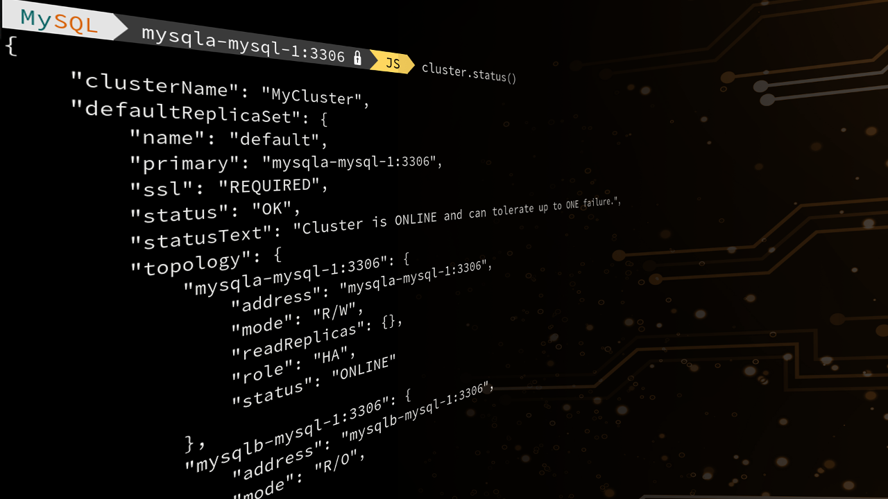 Mysql Shell For Mysql 80 Your Best Friends In The Cloud Lefreds Blog Tribulations Of A