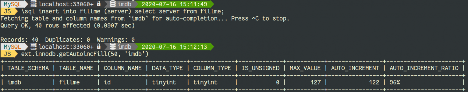 MySQL Keep An Eye On Your Auto increment Values Lefred s Blog 